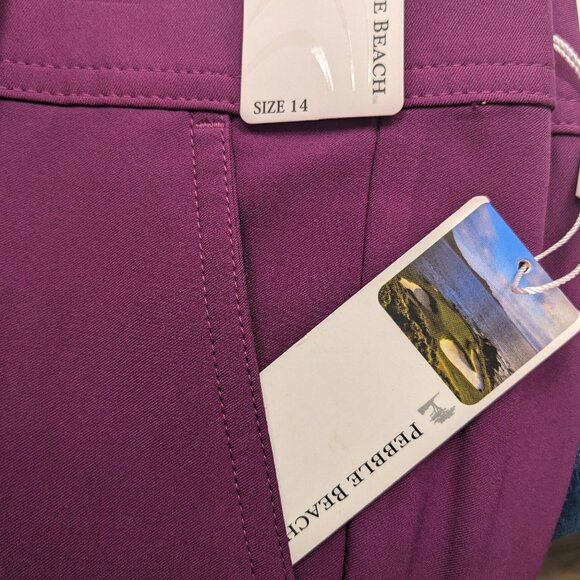 Pebble Beach | Pants & Jumpsuits | Pebble Beach Performance Magenta ...